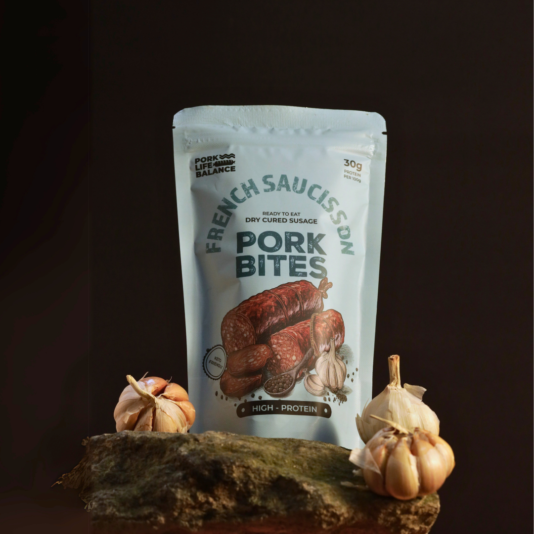 French Saucisson Bites - Gourmet Pork Snacks | PLB Snacks