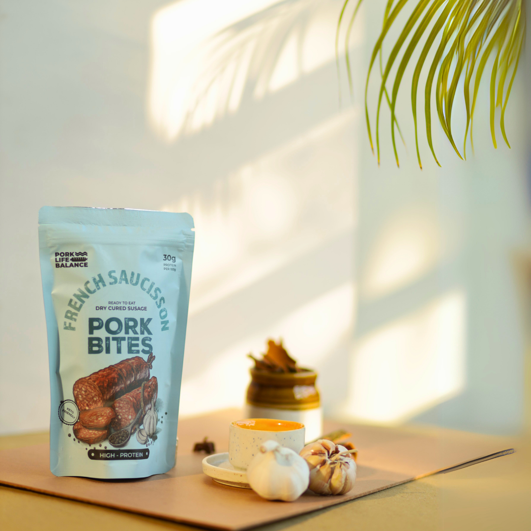 French Saucisson Bites - Gourmet Pork Snacks | PLB Snacks